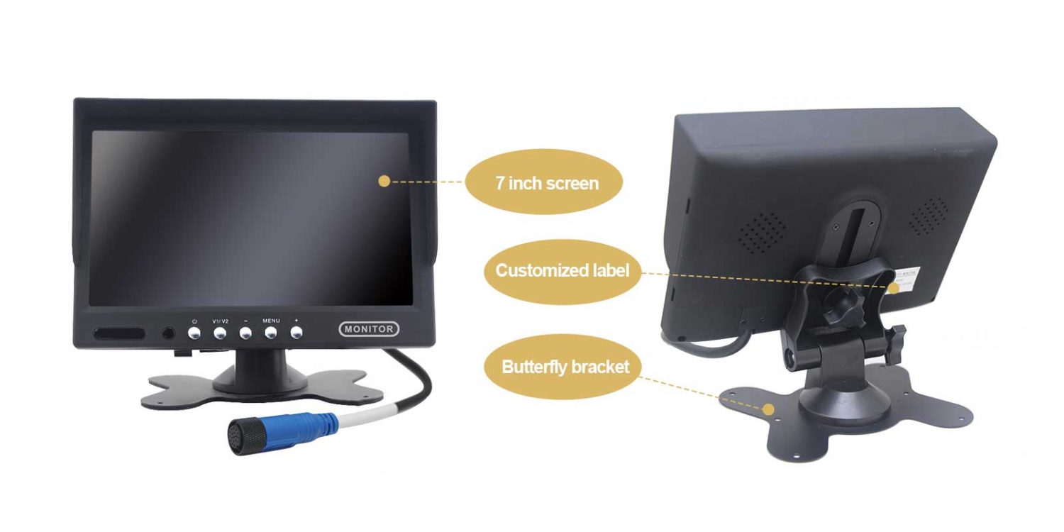 7Inch AHD Truck Monitor CM-700M-AHD-Aotop